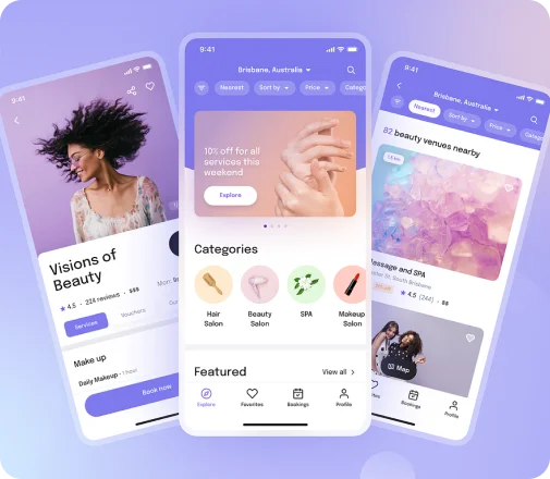 Salon Booking App Development Company USA, UK & Canada, UAE | Nectarbits