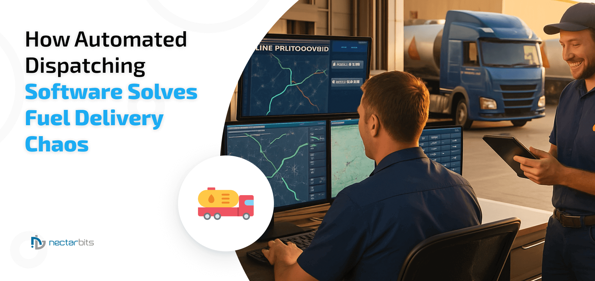 How Automated Dispatching Software Solves Fuel Delivery Chaos | Nectarbits